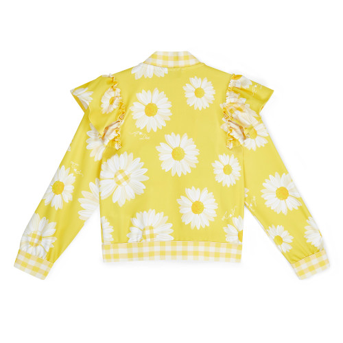 SS25 ADee DAISY Yellow Daisy Print Jacket | Little Boppers